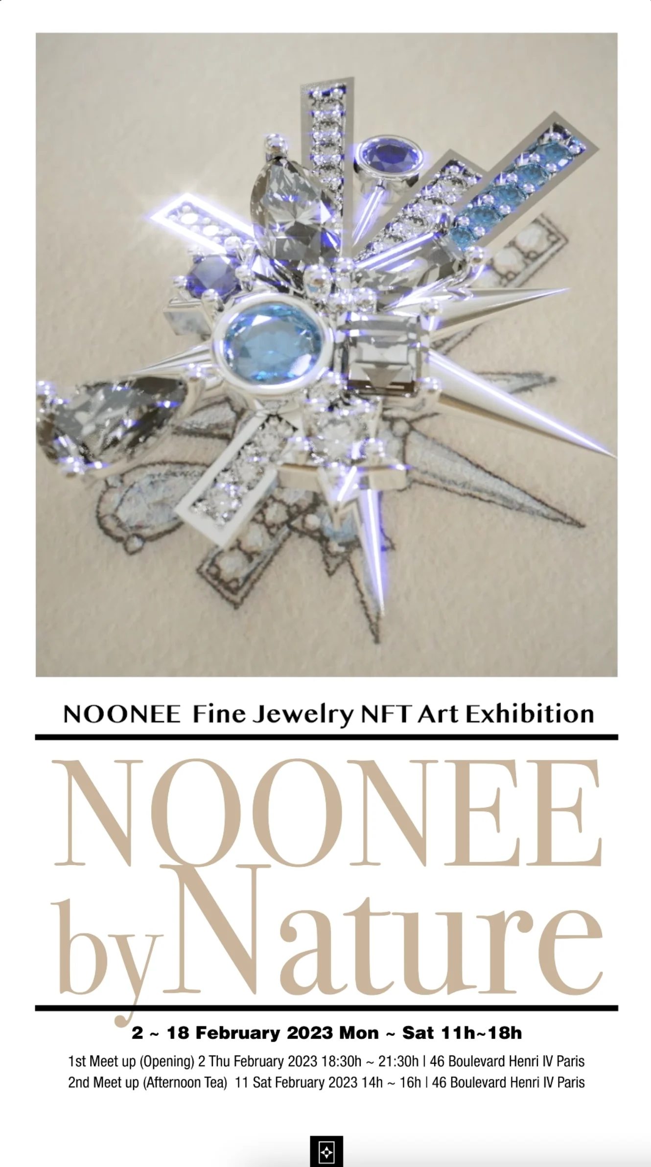 NOONEE by Nature : NOONEE Fine Jewelry NFT Art Exhibition